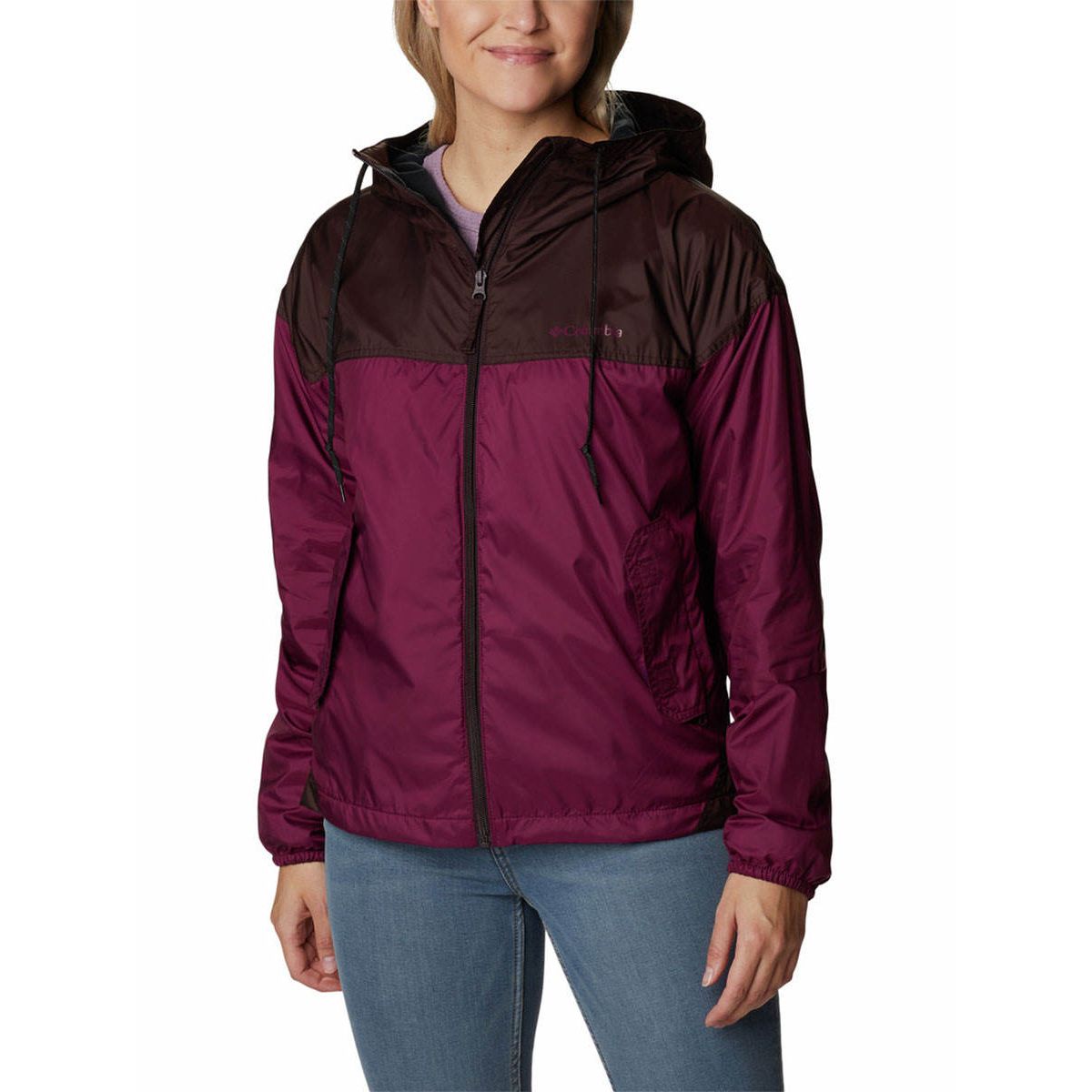 60% OFF on COLUMBIA Flash Challenger Fleece Lined Windbreaker Women's ...